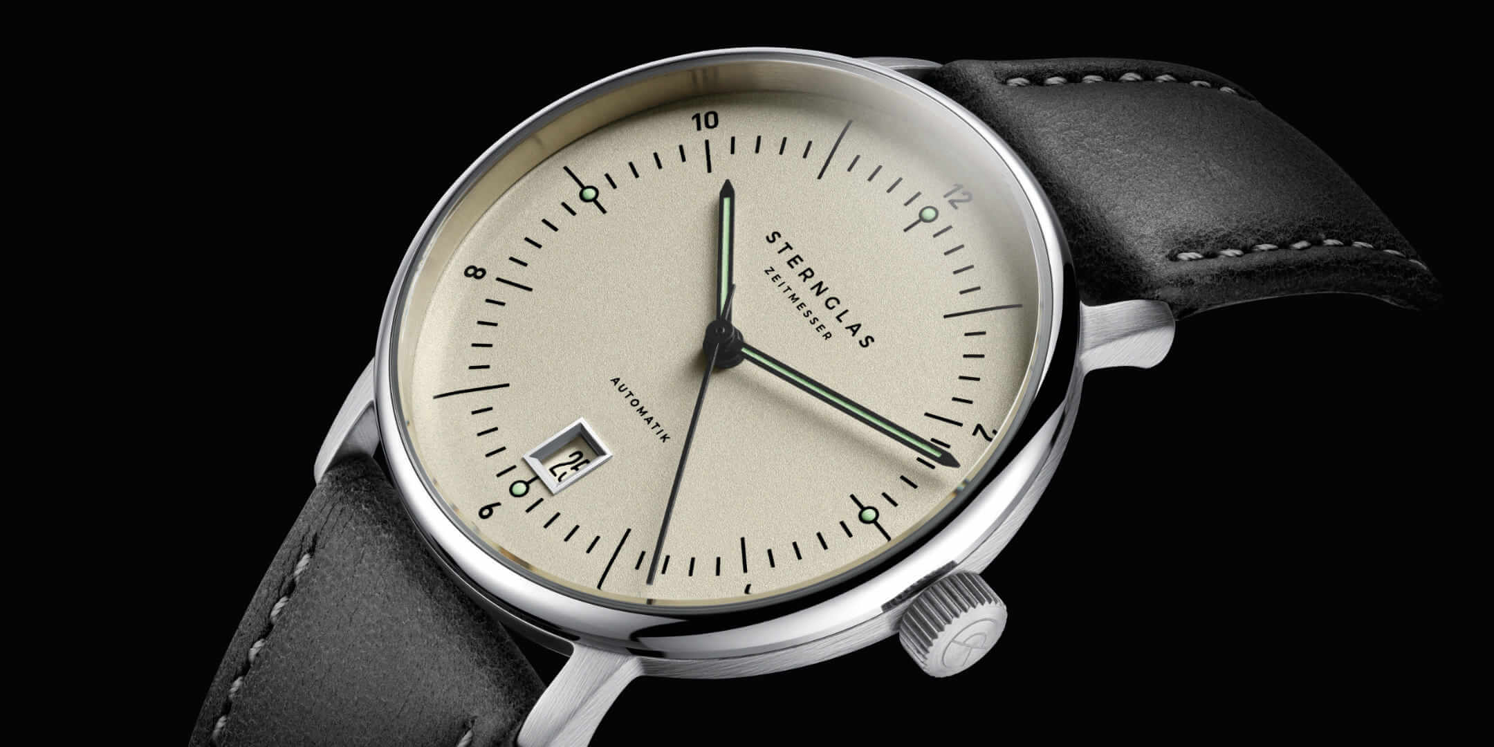 Naos Pro Automatik alabaster – sternglas.com